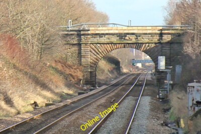 Photo 6x4 New Street bridge, Lea Green railway station Sutton Leach ...