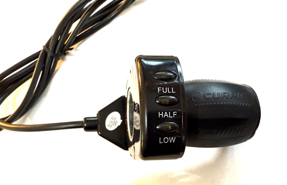 Twist Grip Throttle Currie 36 Volt 5 Pin for Schwinn, IZIP, GT, eZip ...