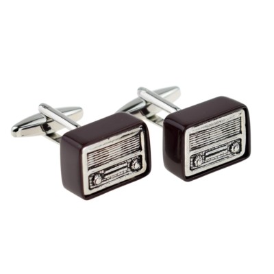 Retro Wireless Radio Cufflinks Presented in a Box X2AJ955 | eBay