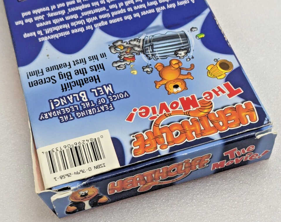 Heathcliff The Movie Two Thumbs Up Mel Blanc (VHS, 1997, Sterling) | eBay