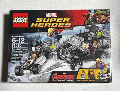 Lego Marvel Super Heroes 76030 Avengers Hydra Showdown New Complete Set ...