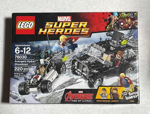 Lego Marvel Super Heroes 76030 Avengers Hydra Showdown New Complete Set ...