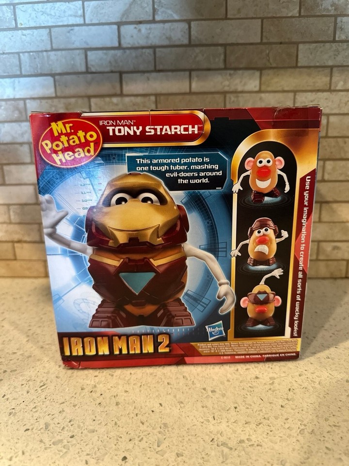 MARVEL HEROES | Iron Man 2 | TONY STARCH | Mr Potato Head | 2009| NEW ...