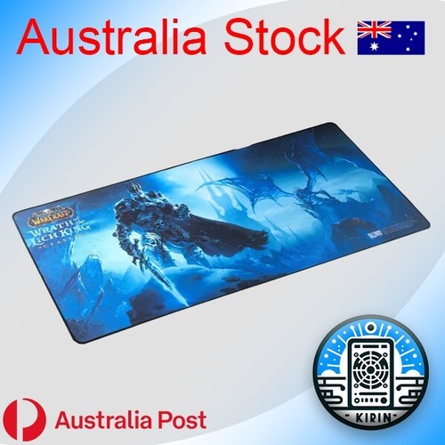 Warcraft XL Mouse Pad Wrath of the Lich King | Gaming Desk Mat | AU ...