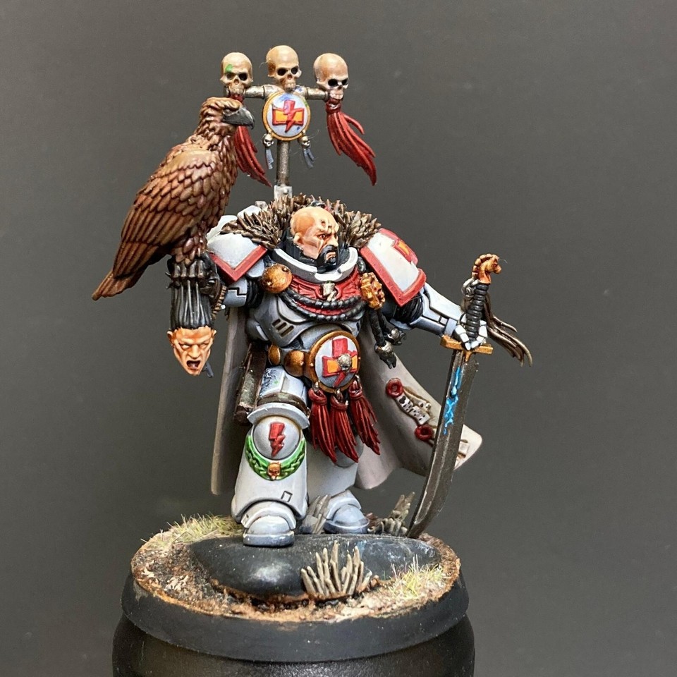 Warhammer 40K Kor'sarro Khan White Scars Chapter Master Primaris HQ ...
