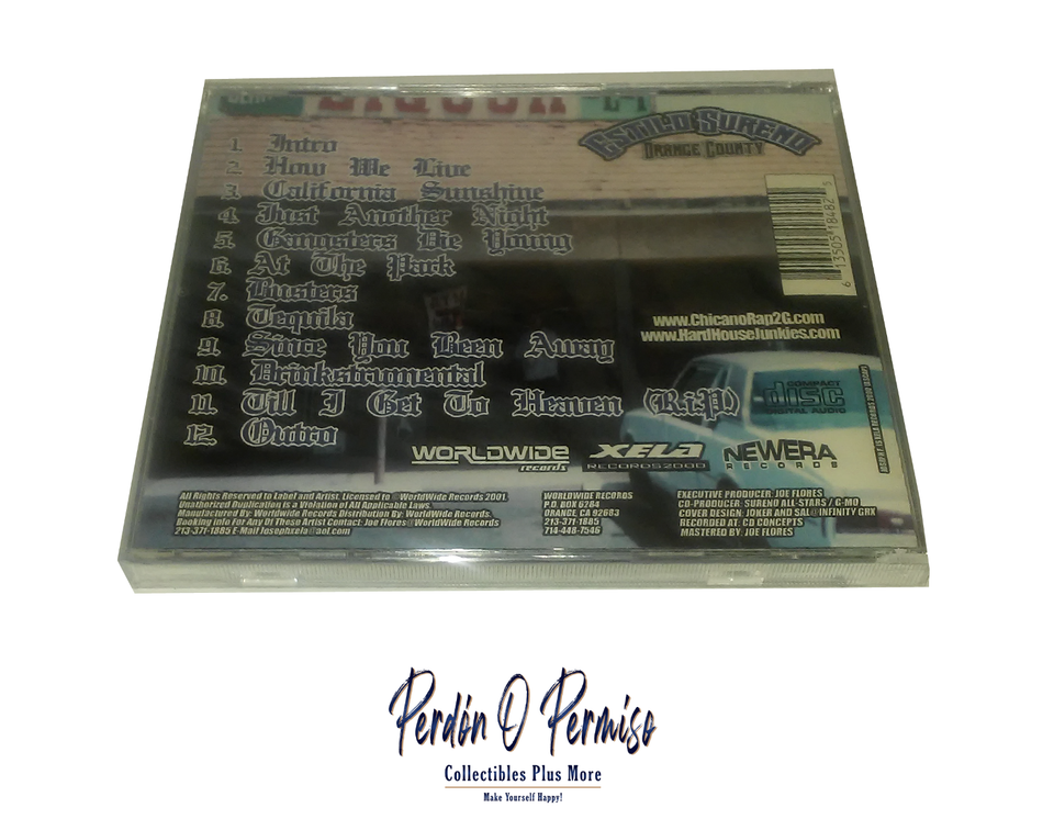 Estilo Sureno Blue Raggin Surenos | Chicano Rap CD | New Free Shipping ...