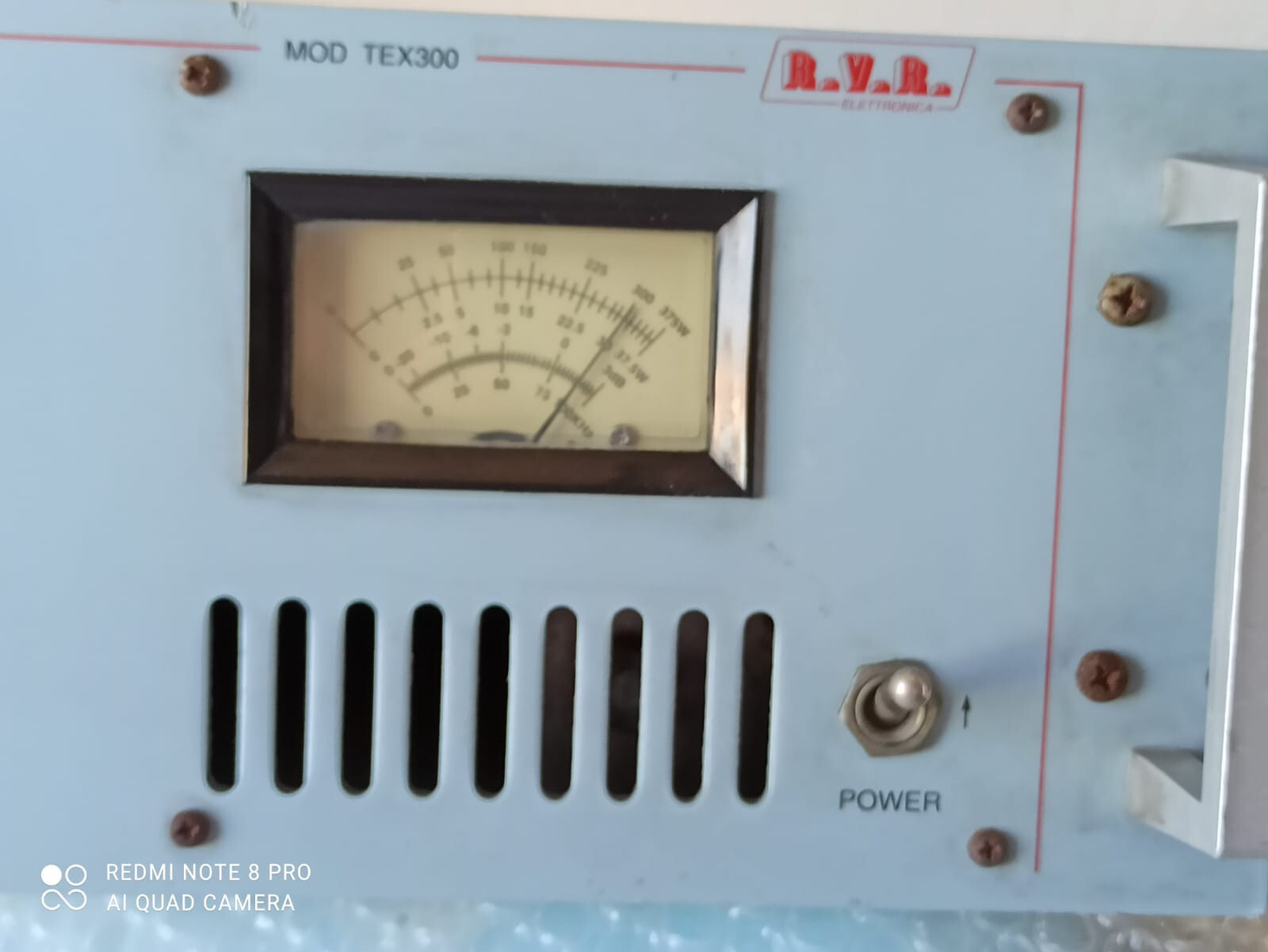 Broadcast Professional RVR TEX 300w FM Transmitter Wide Band 88/108 MHZ ...