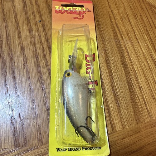 Vintage WAZP DIG-IT Crank bait Fishing Lure NOS D-LA72-R | eBay