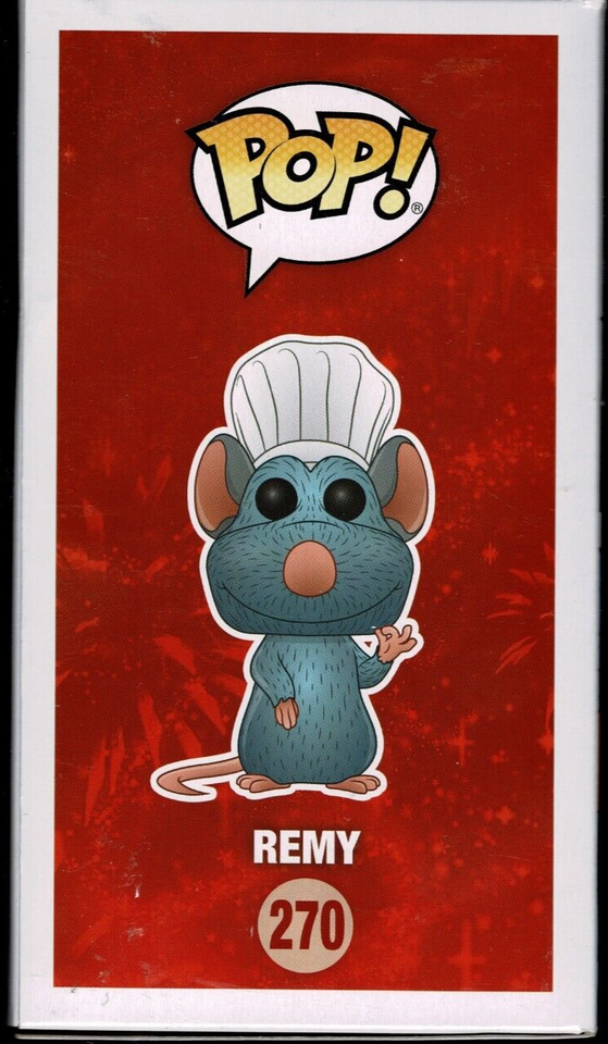 PATTON OSWALT SIGNED REMY DISNEY RATATOUILLE FUNKO POP #270 - J.S.A ...