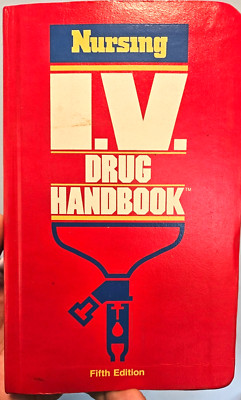 Nursing IV Drug Handbook by Springhouse Publishing Company Staff (1994 ...