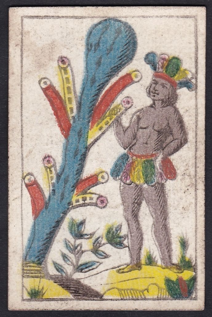 Bube Stöcke Clubs Bastos Alouette Carta Da Gioco Spielkarte Playing ...