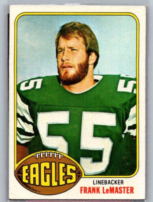 1976 Topps Frank LeMaster #279 Rookie RC Philadelphia Eagles | eBay
