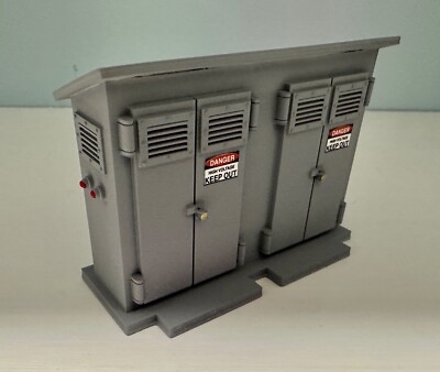 RTR - Electrical Relay Cabinet O Scale (1:48) Custom Designed 3D Resin ...