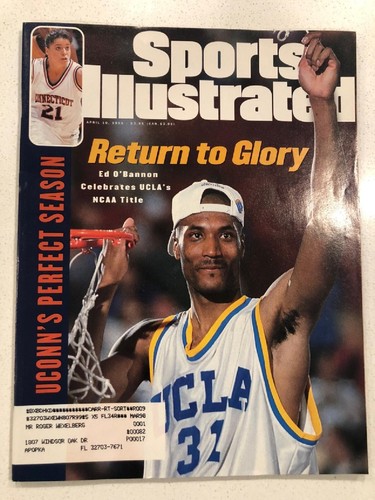 Ed O'Bannon Sports Illustrated Magazine, April 10, 1995 | eBay