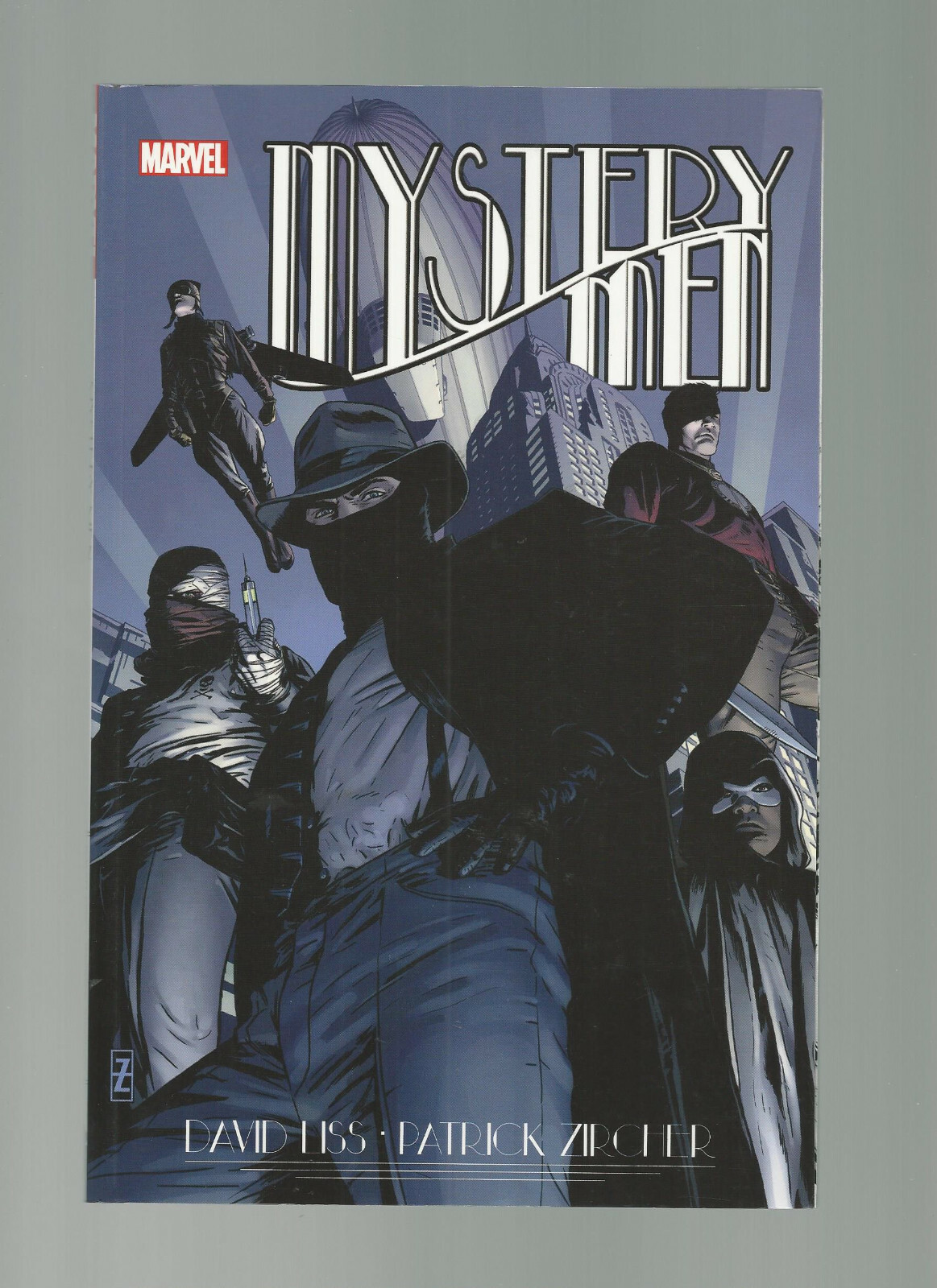 MARVEL COMICS MYSTER MEN PAPERBACK by DAVID LISS PATRICK ZIRCHER ...