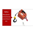 Small Micro Hoist Lift Household Remote Control Hoist Portable Electric ...