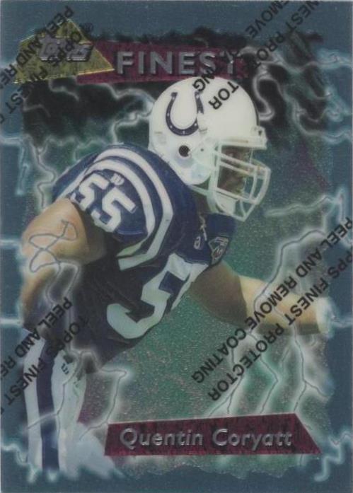 1995 Topps Finest - Quentin Coryatt #19 for sale online | eBay
