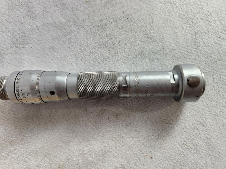 BROWN & SHARPE Tri Mik inside micrometer Holtest 1.0" - 1.2" .0002" | eBay