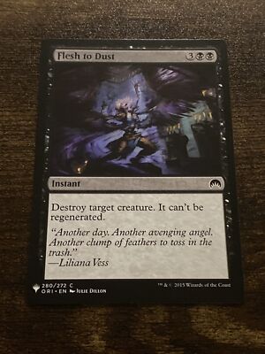 Flesh to Dust Magic Origins 280/272 MTG Magic The Gathering D3408* | eBay