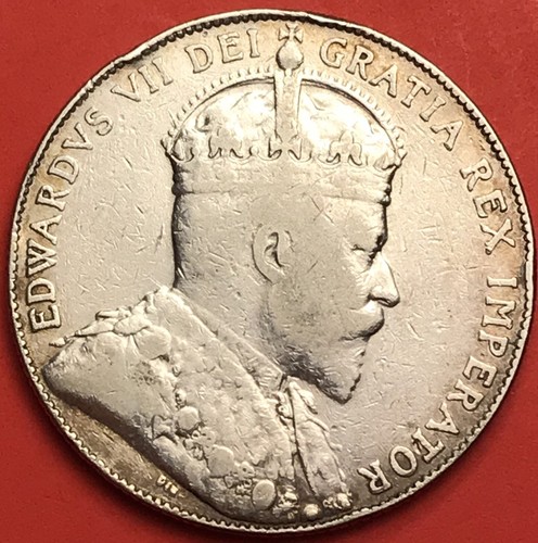 1908 Canada 50 Cents - F/VF - Lot#3679 | eBay