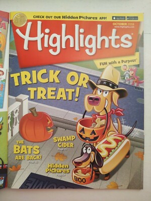 Highlights Magazine - October 2016 | eBay