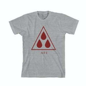 AFI BLOOD TRIANGLE T-Shirt OFFICIAL MERCHANDISE NEW!! Unisex Adults | eBay