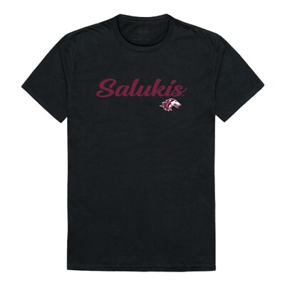 Southern Illinois University Salukis SIU NCAA Cotton Script Tee T Shirt ...