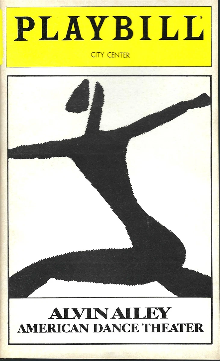 Alvin Ailey Poster 1980