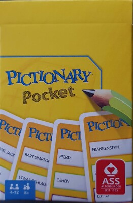 Pictionary Pocket - REWE Kartenspiel - 4-12 Spieler - ab 8 Jahre | eBay