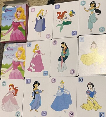 2010 Disney Princess Card Game Go Fish COMPLETE | eBay