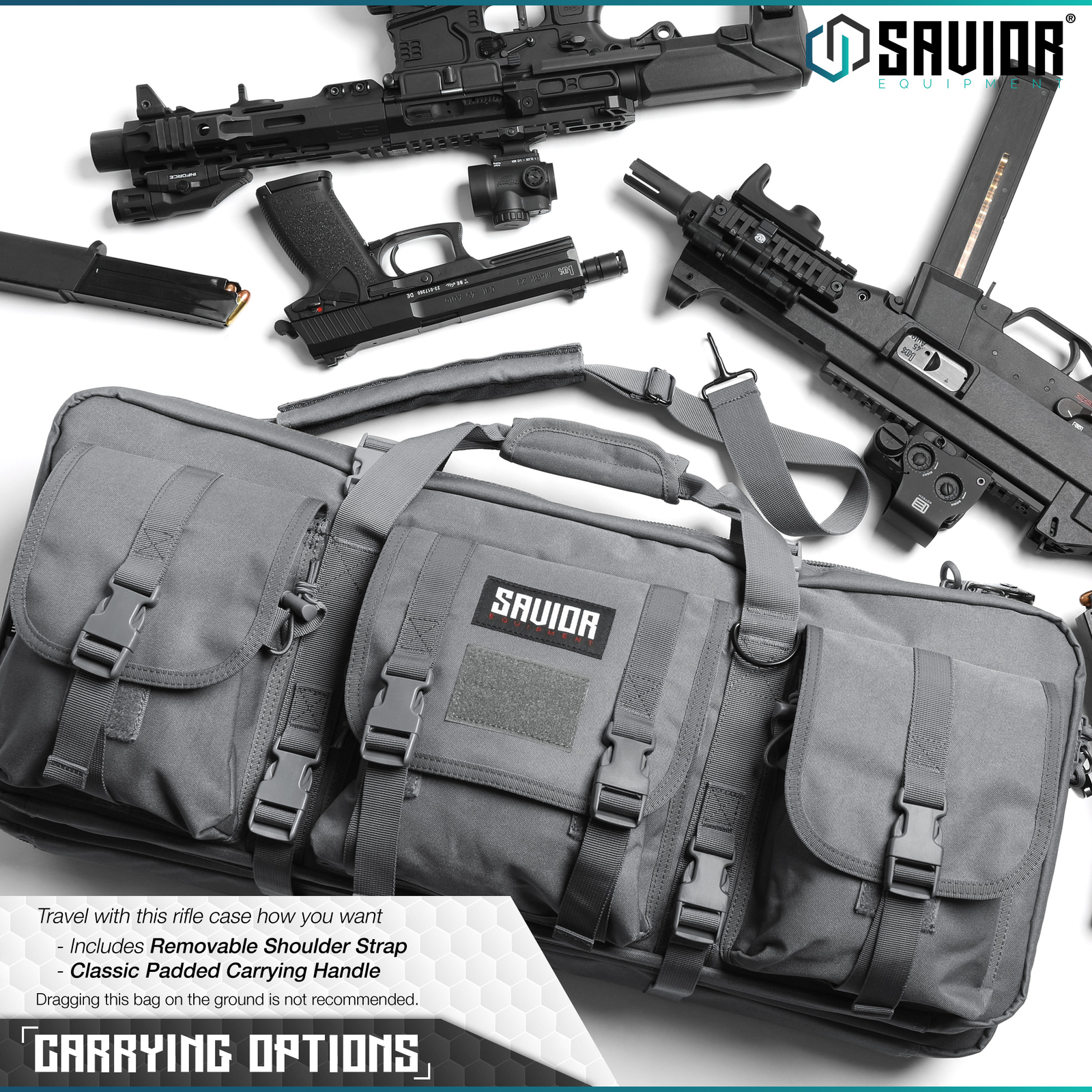24" 28" 32" Savior Equipment Sub Shot Gun Pistol Soft Case Short Rifle ...