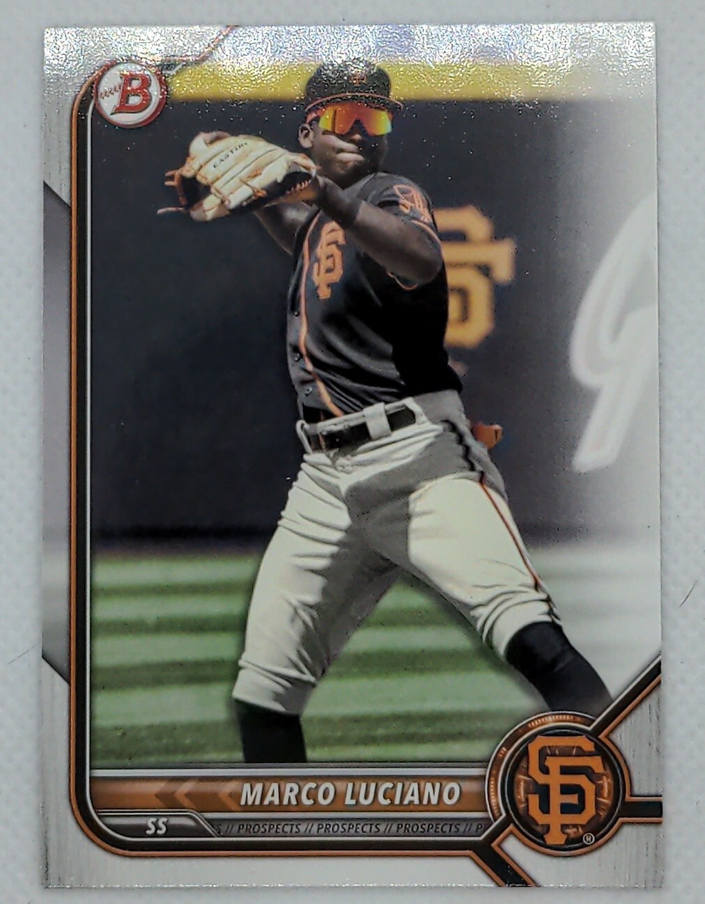 x191 LOT 2022 BOWMAN (191 Count) MARCO LUCIANO BASE PAPER CARD #7 ...