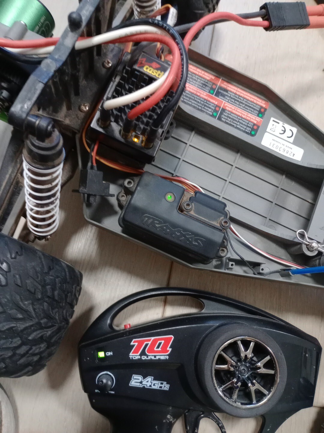 Relist No/Pay Traxxas Rustler VXL 2WD Brushless Castle Esc 4600 KV Lipo ...