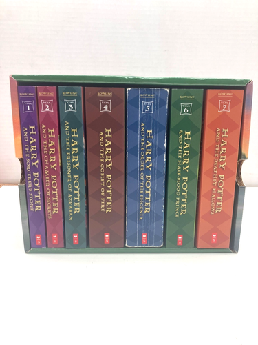 Harry Potter The Complete Series 7 Book Paperback Set | eBay