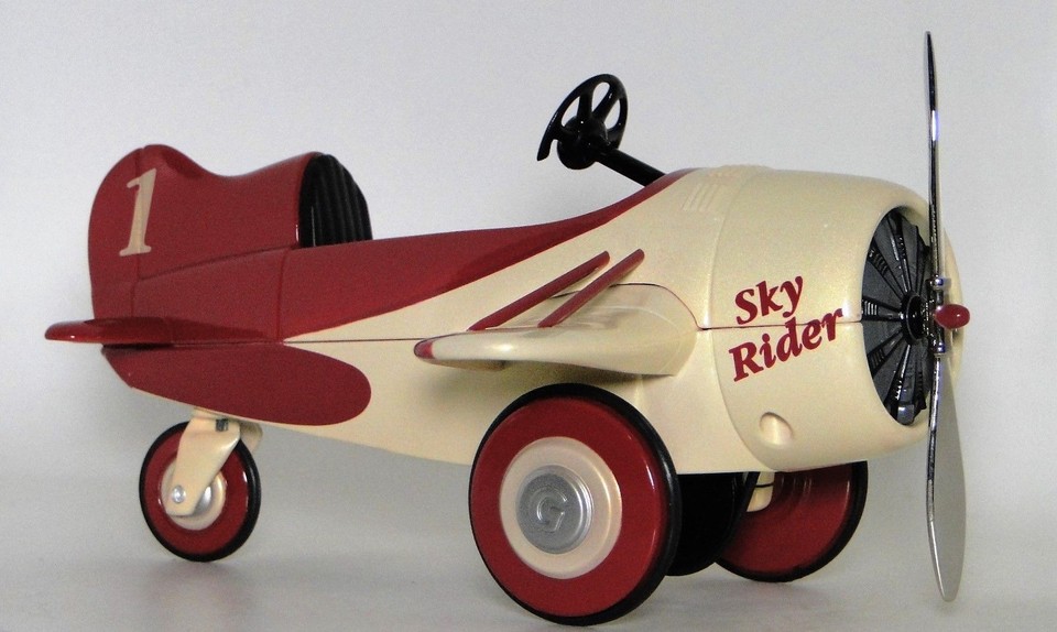 Pre WW2 Plane Aircraft b Airplane p Model 1 WW1 Air Craft Red 48 51 32 ...