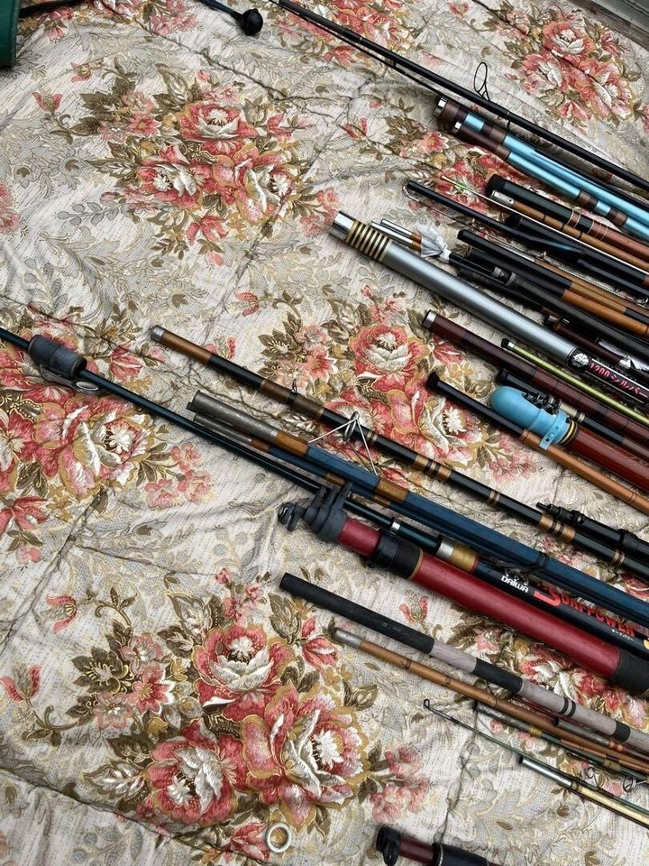 Fishing Rods Huge Bulk Sale Bulk Lot Japanese Rods set PRO MARINE Daiwa ...