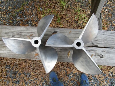 Used set of 3 blade Cleaver propellers | eBay