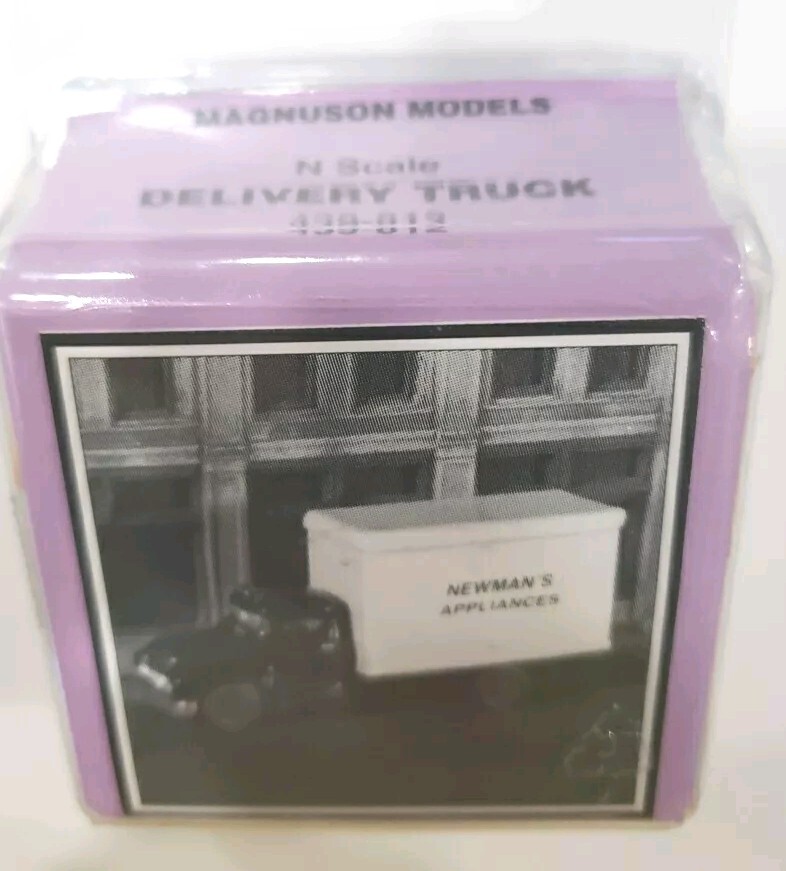 1956 Magnuson Models N scale #439-812 Delivery Truck Kit - Sealed NEW ...