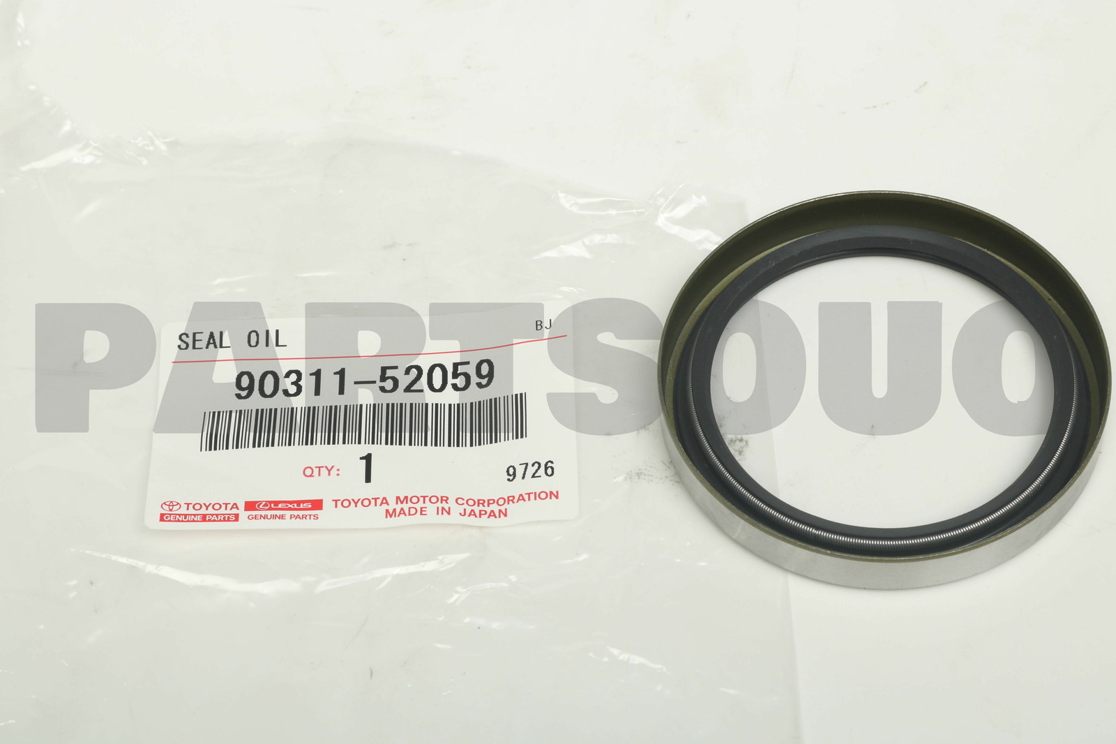 9031152059 Genuine Toyota SEAL, OIL (FOR REAR AXLE SHAFT), RH/LH 90311 ...