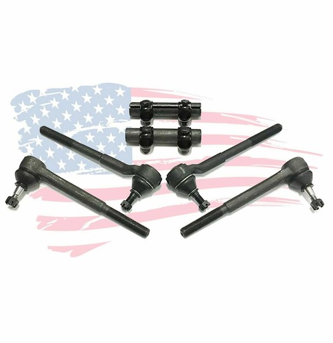 6 New Pc Inner Outer Tie Rod Ends Kit For Chevrolet S10 Blazer GMC ...