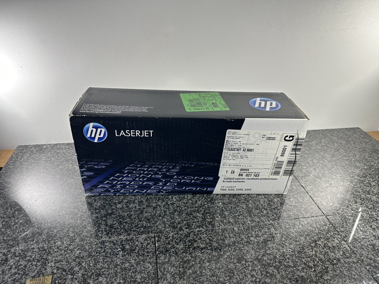 Genuine HP LaserJet 49A Toner Cartridge Q5949A f 1160 1320 3390 3392 ...