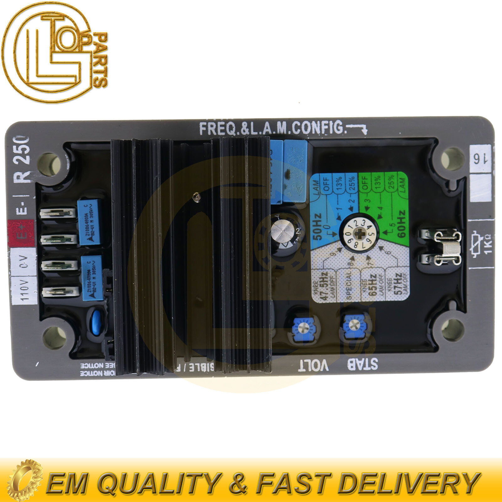 R250 AVR Voltage Regulator 10000-12943 922-197 for FG Wilson Leroy ...