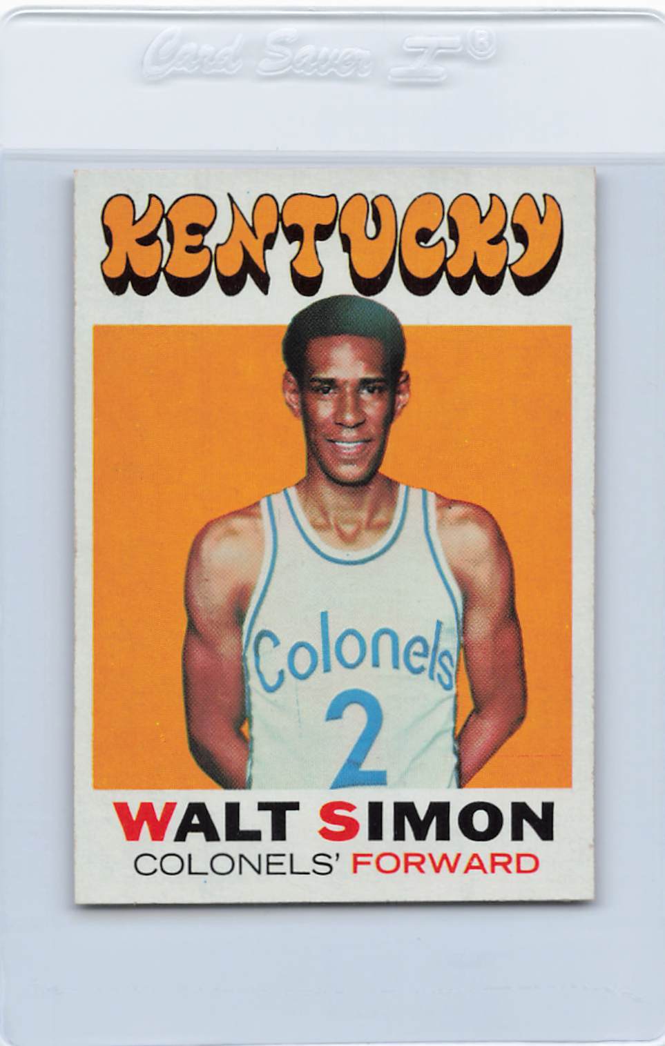 1971/72 Topps #214 Walt Simon Colonels EX/MT *DA8558 | eBay