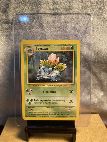 IVYSAUR - Base Set - 30/102 - Uncommon - Pokemon Card - Unlimited ...