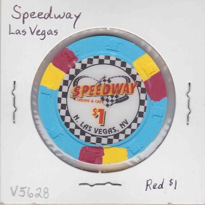 Vintage $1 chip from Speedway Casino (1999) N. Las Vegas | eBay