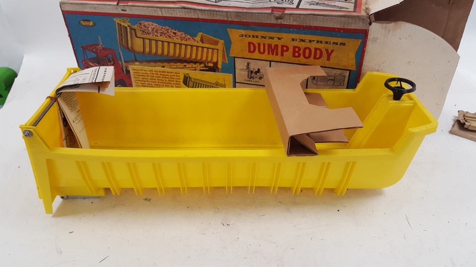 Vintage Johnny Express Dump Body Toy Accessory in Box by Topper Toys ...