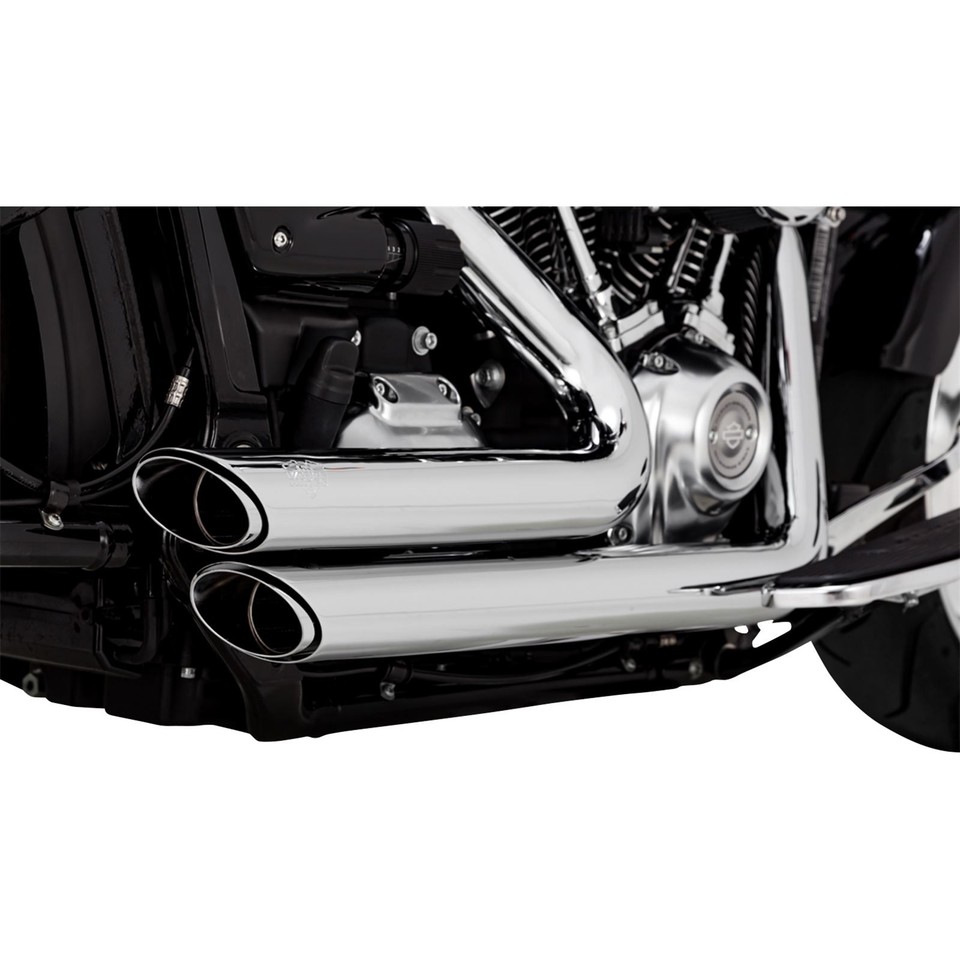 Vance And Hines Short Shot Staggered Exhaust System - Chrome 17335 | eBay