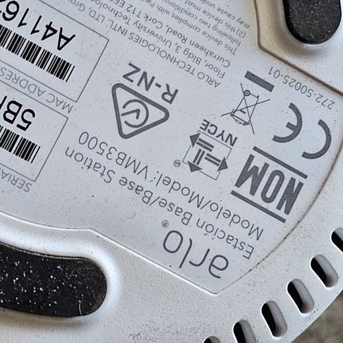 Arlo VMB3500 Security System with 3 HD Cameras - White 606449136777 | eBay