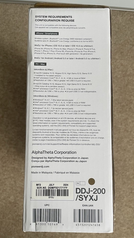 Pioneer DJ DDJ-200 Smart DJ Controller 2-Channel Double Deck | eBay UK