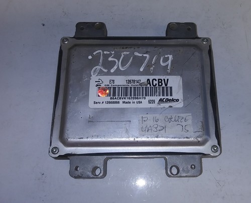 12678147 ecm ecu computer 2012-2016 Chevrolet Cruze tested | eBay Australia